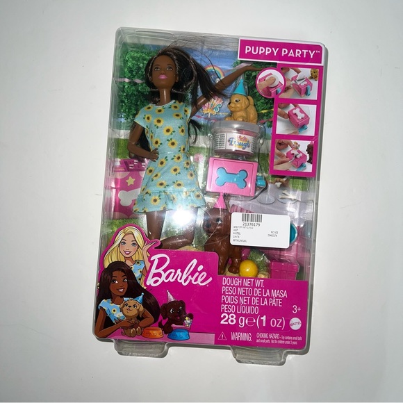 Barbie | Toys | Mattel Barbie Puppy Party Doll Pets Play Set | Poshmark